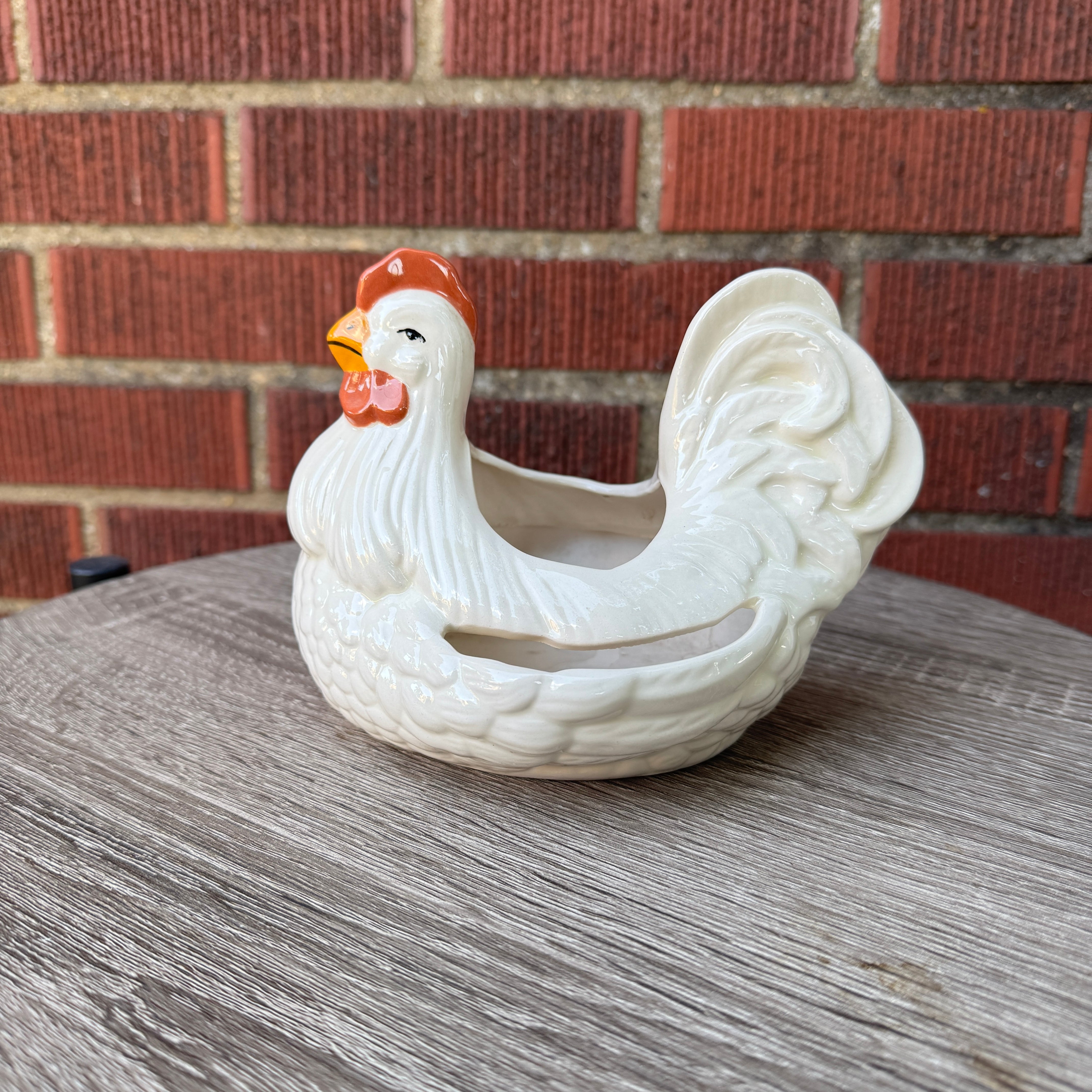 Vintage Arnels Ceramic Chicken/Hen Planter – Witty Voyager